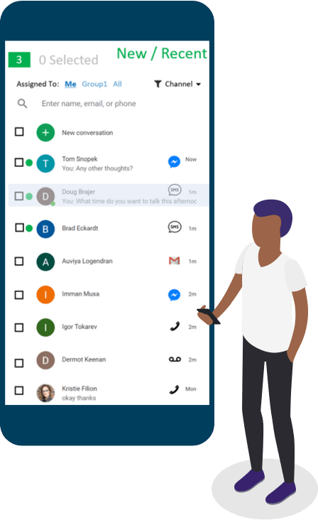EngageCE - How it works - Engage Conversation Engine